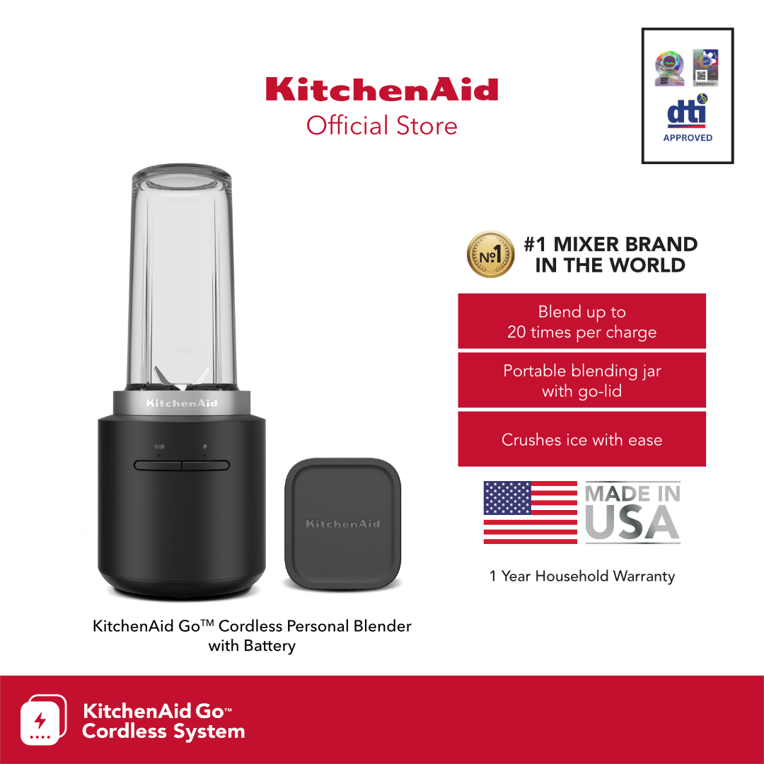 KitchenAid Go™ Cordless Personal Blender - With FREE Kitchen Aid Go Battery